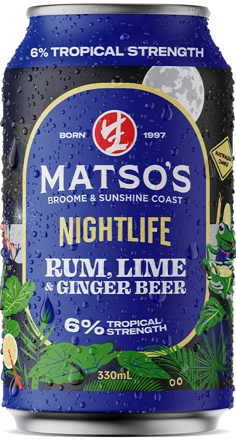 Nightlife Rum, Lime & Ginger Beer | Matsos